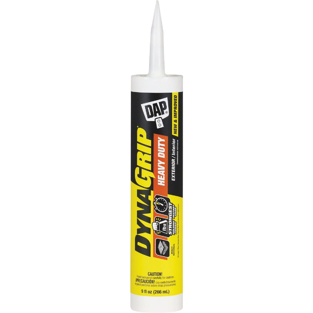 2PC DAP DYNAGRIP 9 Oz. Heavy Duty Construction Adhesive - Walmart.com