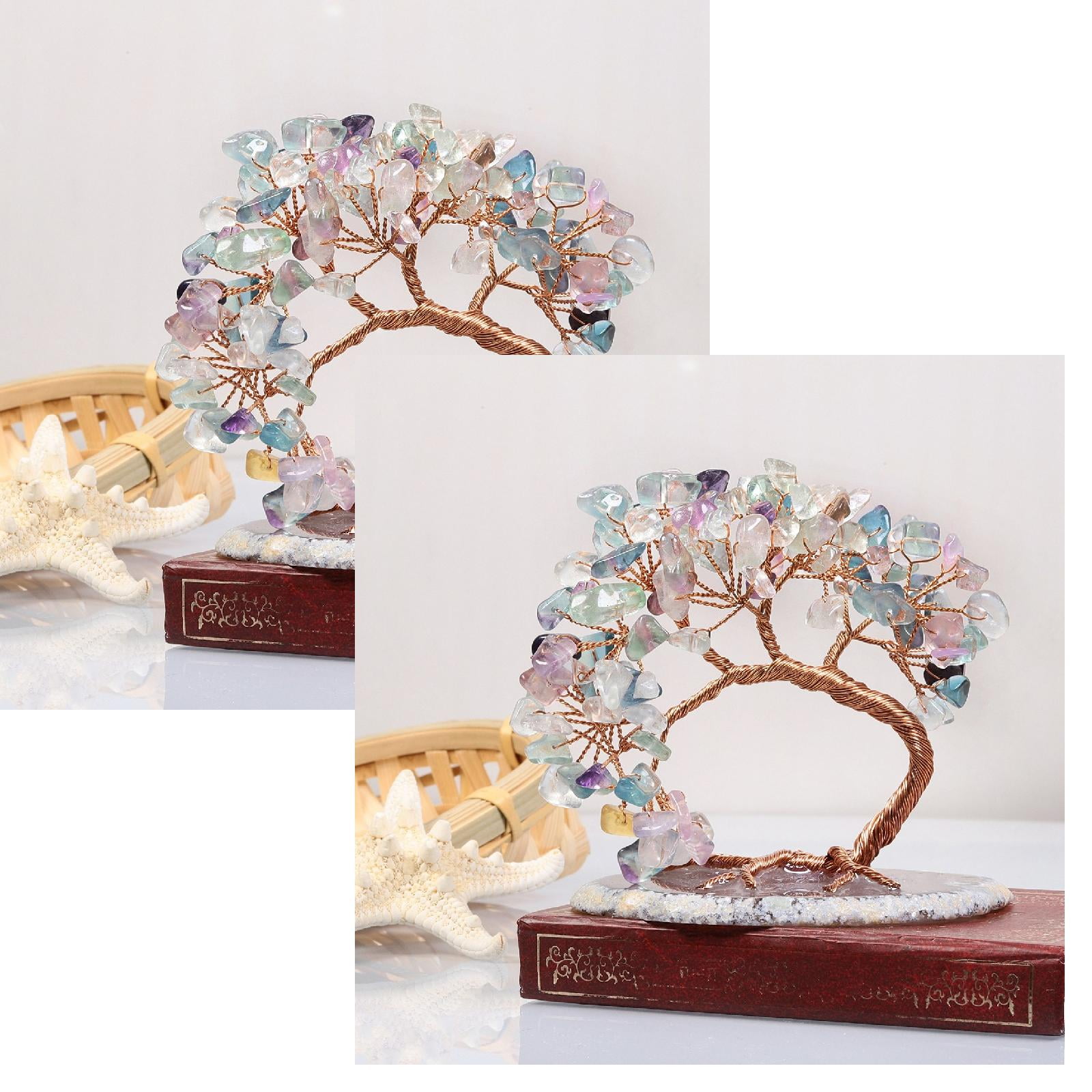 Crystals, Tree Of Life Trees, Gem Crystals Tree Decor Spiritual Gift ...