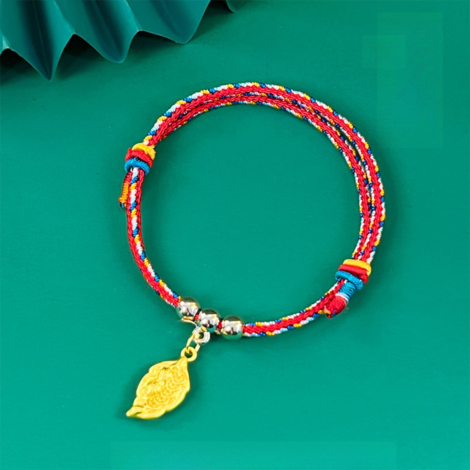 2PC Dragon Boat Festival Bracelet Braided Ethnic Style Five Color Rope ...