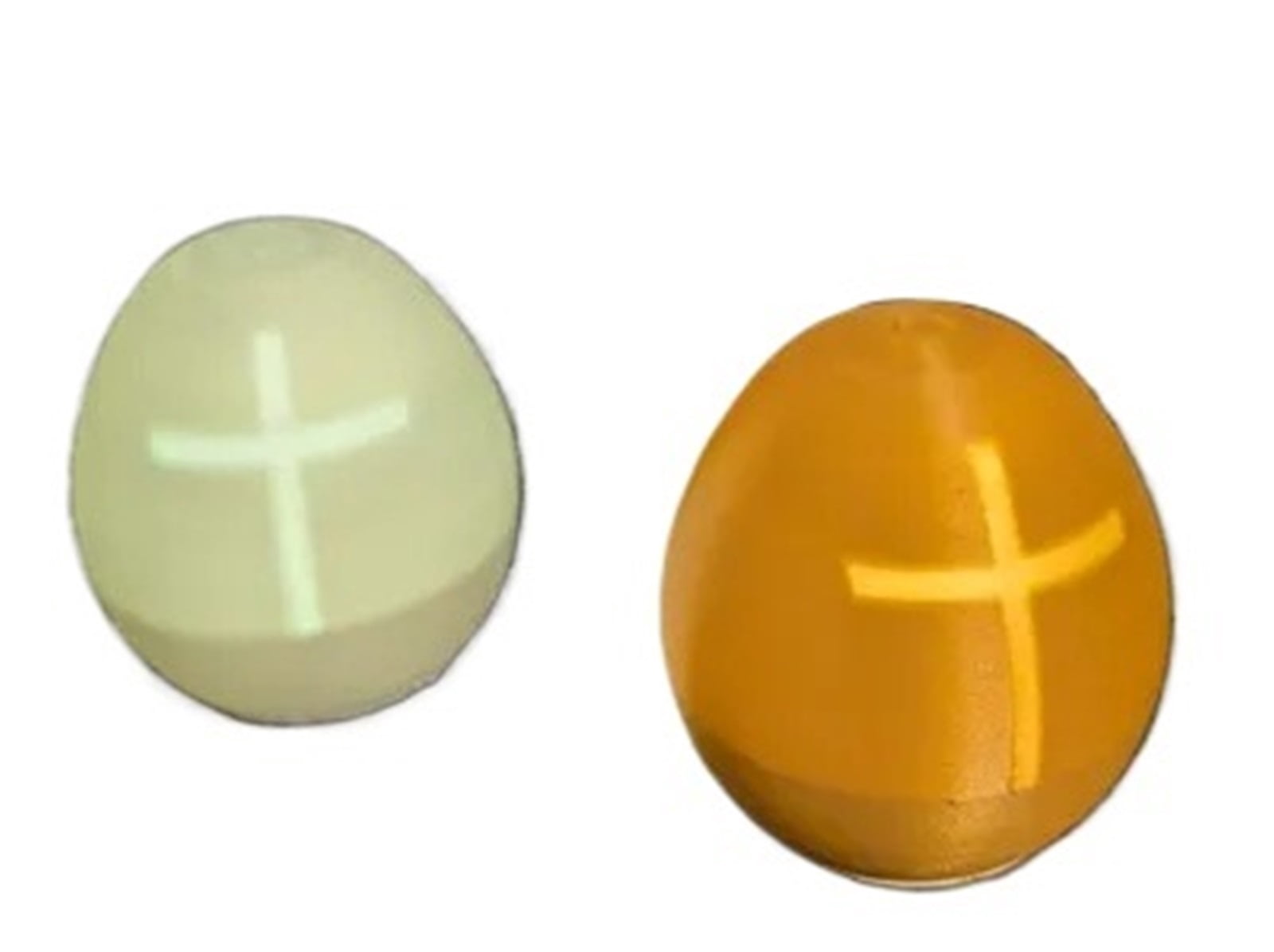 2PC Easter Egg- Cross Religious Egg- Tea Light 3D Printing Gift ...