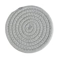 2PC F Minibee Round Woven Coasters 4.33 Inch Heat Resistant for Kitchen ...
