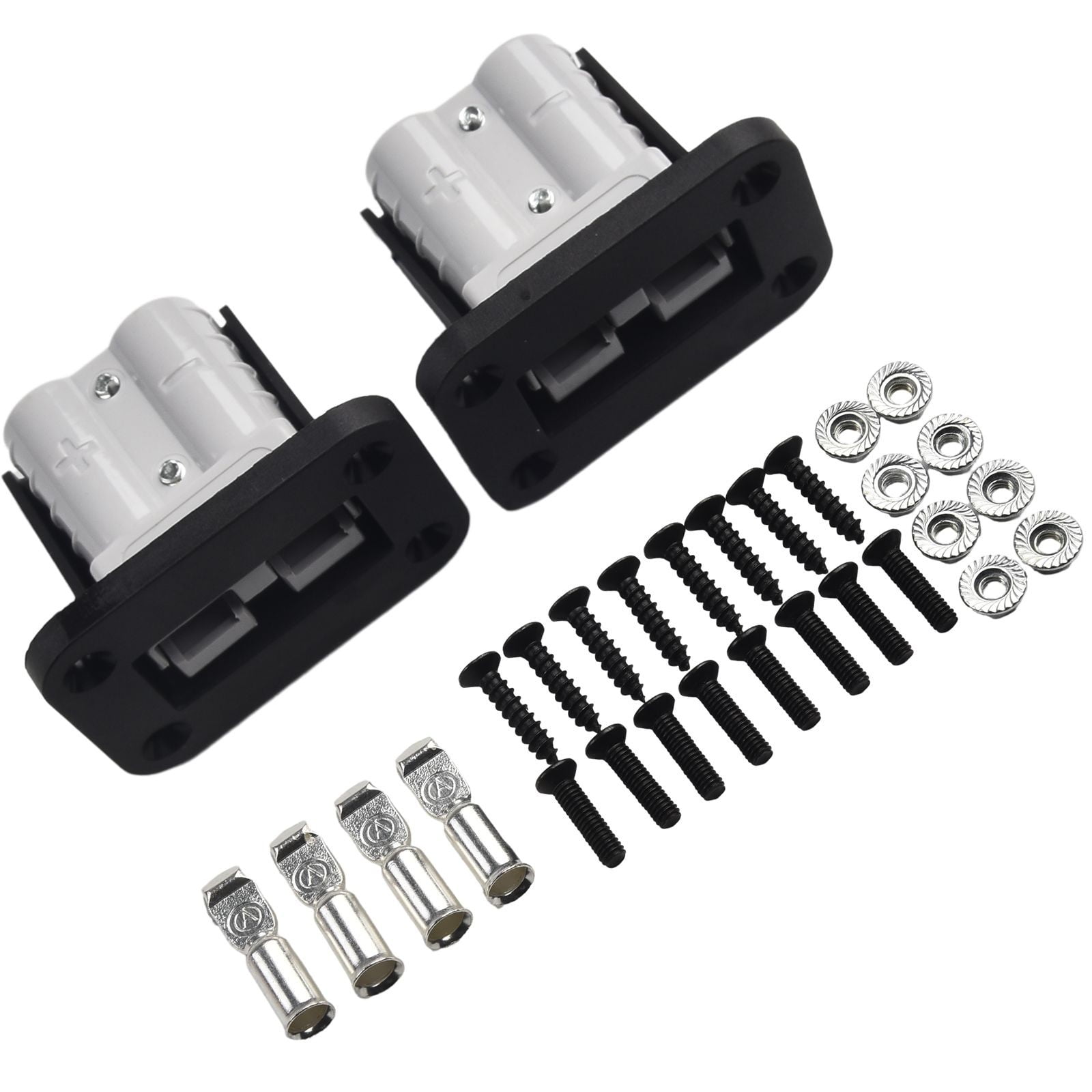 2PC FOR Anderson Plug Flush Mount 50Amp Mounting Bracket Panel Cover ...