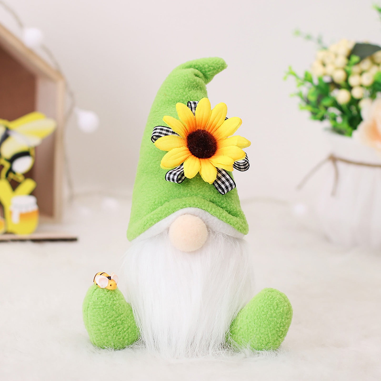 2PC Faceless Dwarf Decoration Ornaments Rabbit Plush Doll Bee Vh1 ...