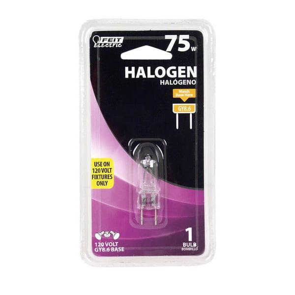 2PC Feit Electric 75 W JCD Specialty Halogen Bulb 180 lm Warm White 1 ...