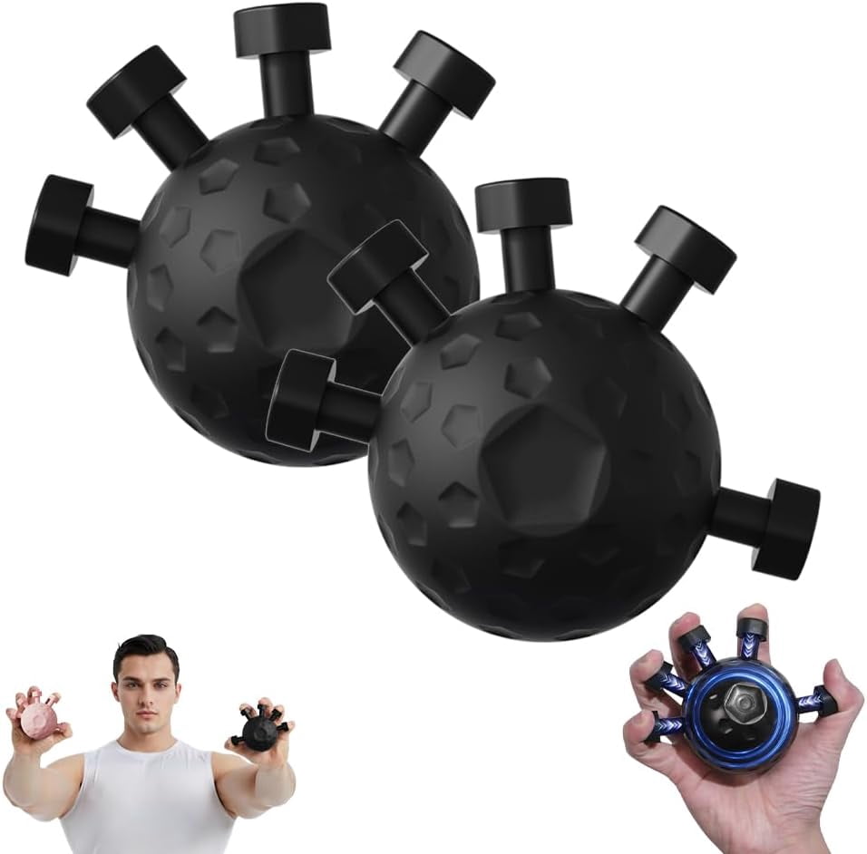 2PC Finger Grip Strengthener, Hand Grip Strength Trainer, Hand Muscle ...