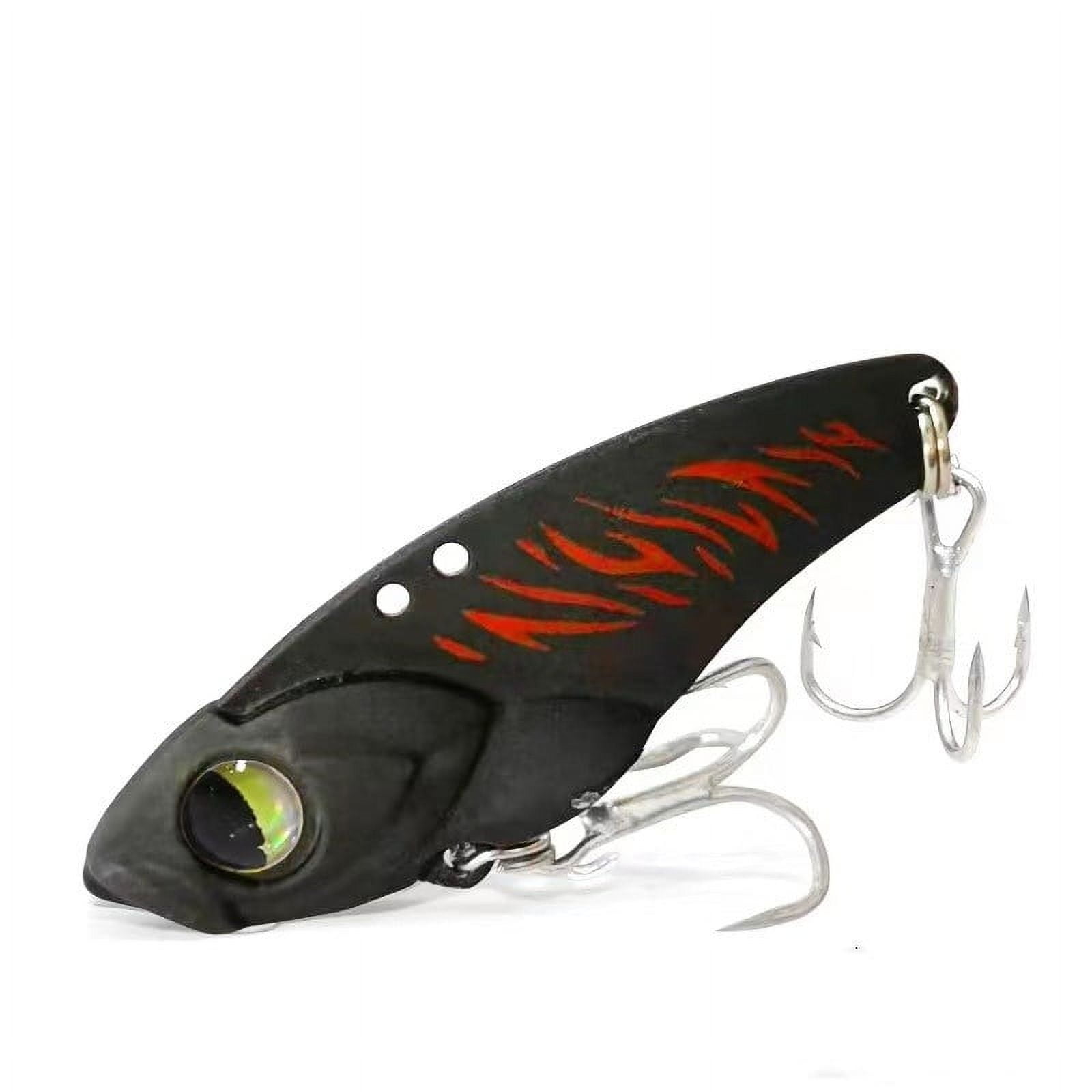 2PC Fishing LURES Spoon Spinner Blade Crank bait for Bass Freshwater ...