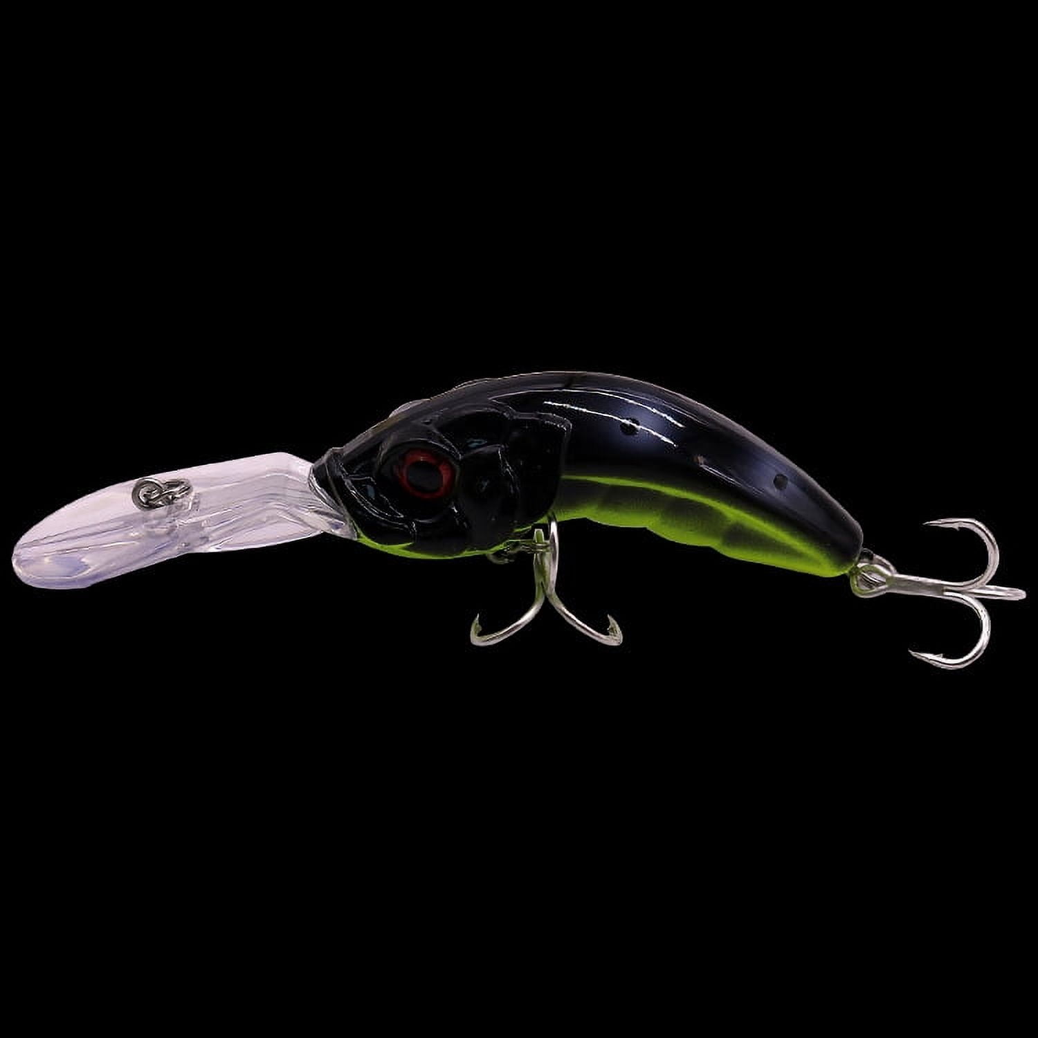 2PC Fishing Lures Jigs 13g Rock-Type Fat Minnow Blood Slot Hook Lure ...