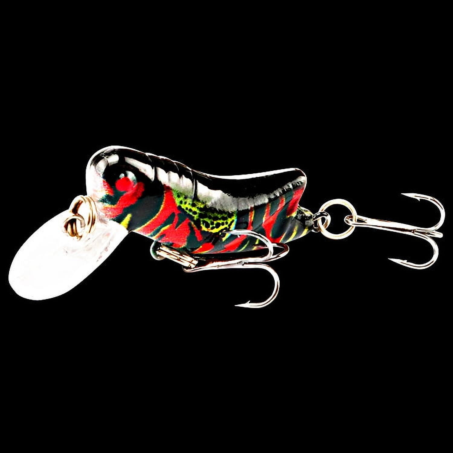 2PC Fishing Lures Jigs 3.5g Bionic Bait Grasshopper Micro Minnow ...