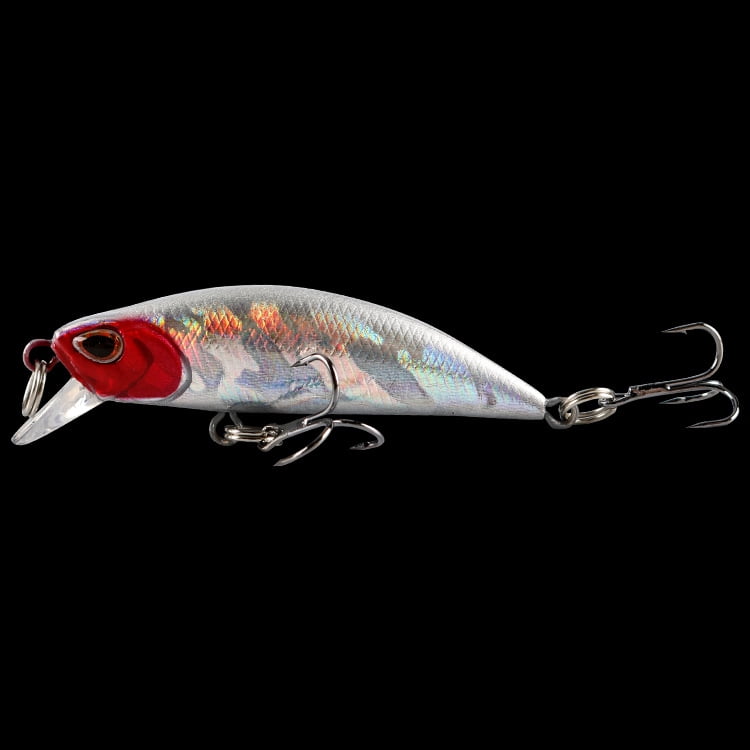 2PC Fishing Lures Jigs 5cm/5g Micro Sea Fishing Full Swimming Sinking ...