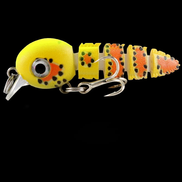 2PC Fishing Lures Jigs Direct Sale Six Colors 5.5cm 4.1g Sinking Multi ...