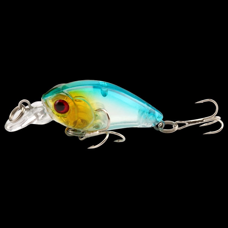 2PC Fishing Lures Jigs High Quality 4g Micro Minnow Lure Small Fat Rock ...