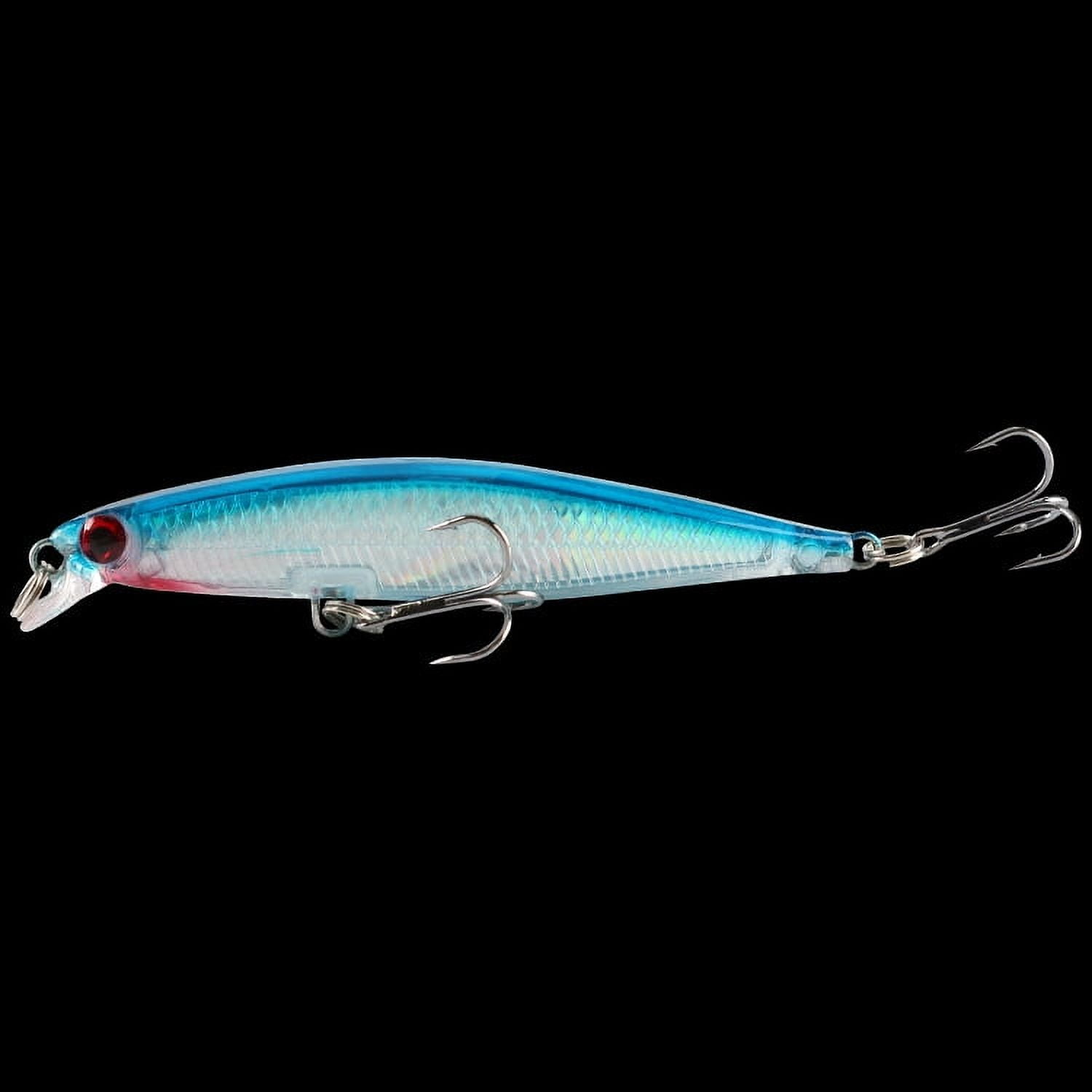 2PC Fishing Lures Jigs Professional Design Small Minnow Imitation Hard ...