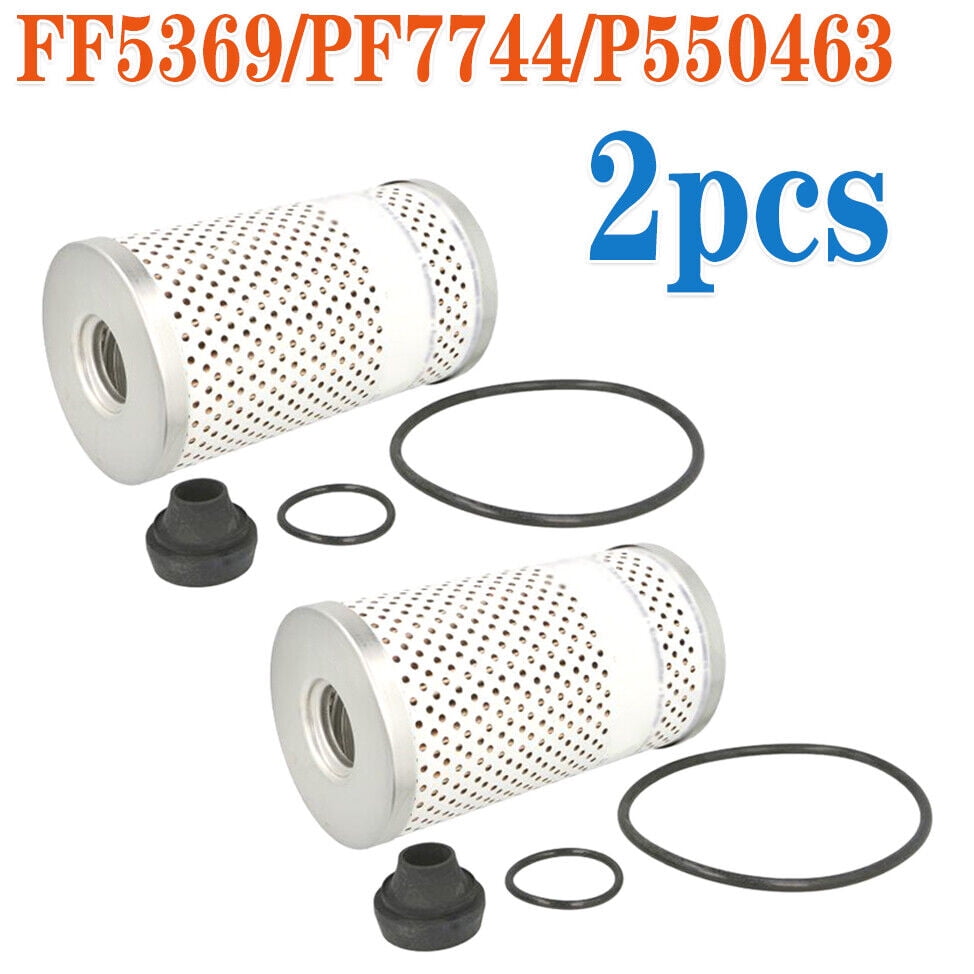 2PC Fits DETROIT DIESEL 23521528 FUEL FILTER L3578FN, FF5369W, P550757 ...