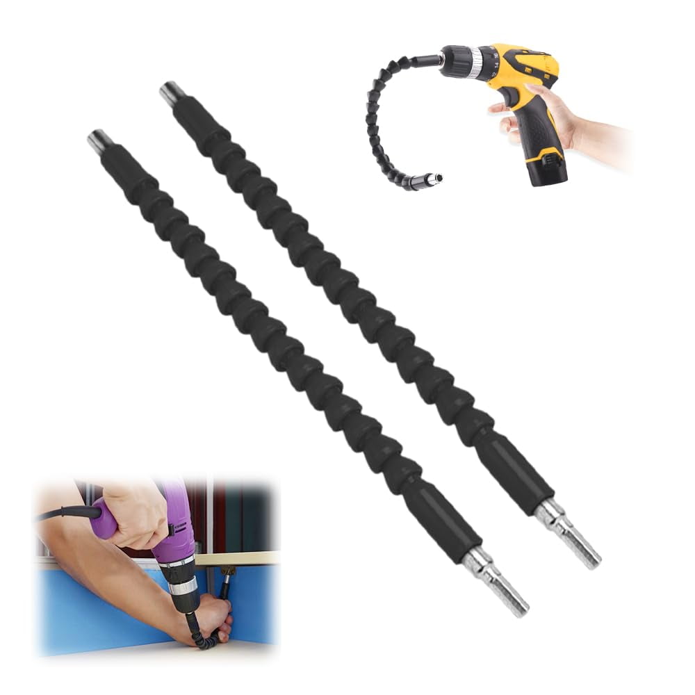 2PC Flexible Drill Bit Extension Drill Bit Extension,Flexible Drill Bit ...