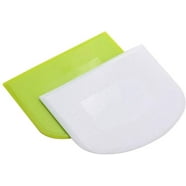 Plastic Silicone Dough Bench Scrapers - Cutter for Pastry Bowl, Bread ...