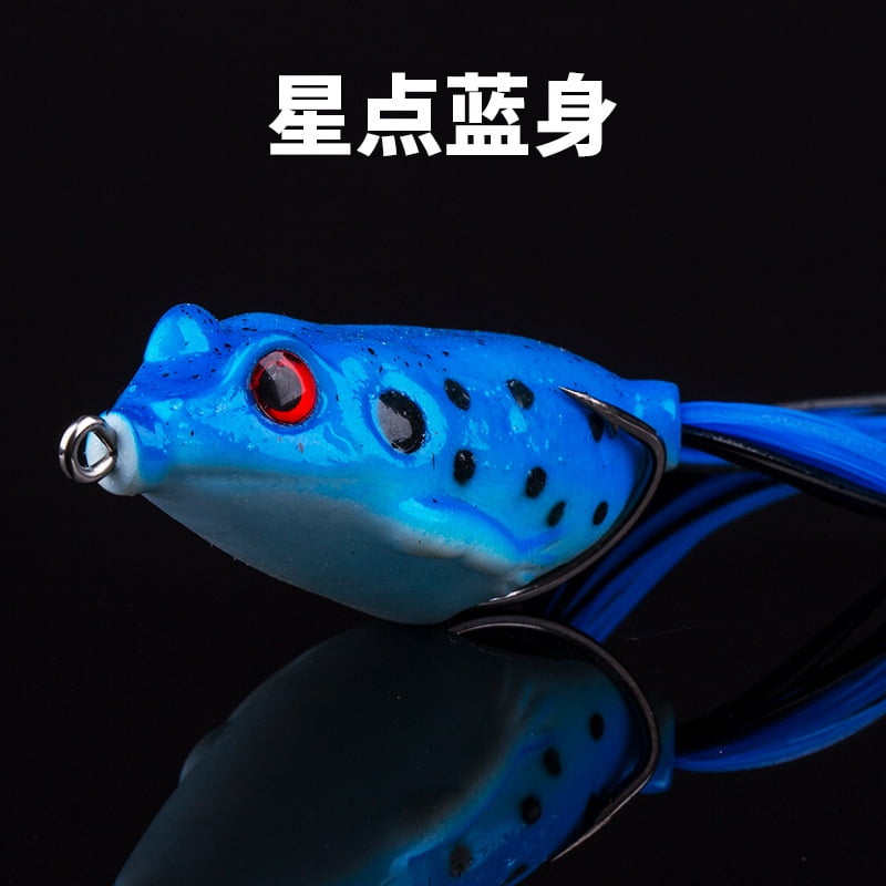 2PC Frog Lure Fishing Lure 15g 13g 8g 5g Bionic Frog Frog With High Carbon Steel Double Hook ...