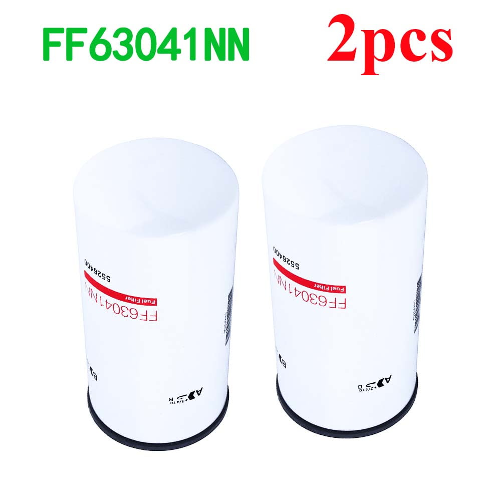 2PC Fuel Filter Replacement FF63041NN For Cummins FF63041 FF63041NNEB ...