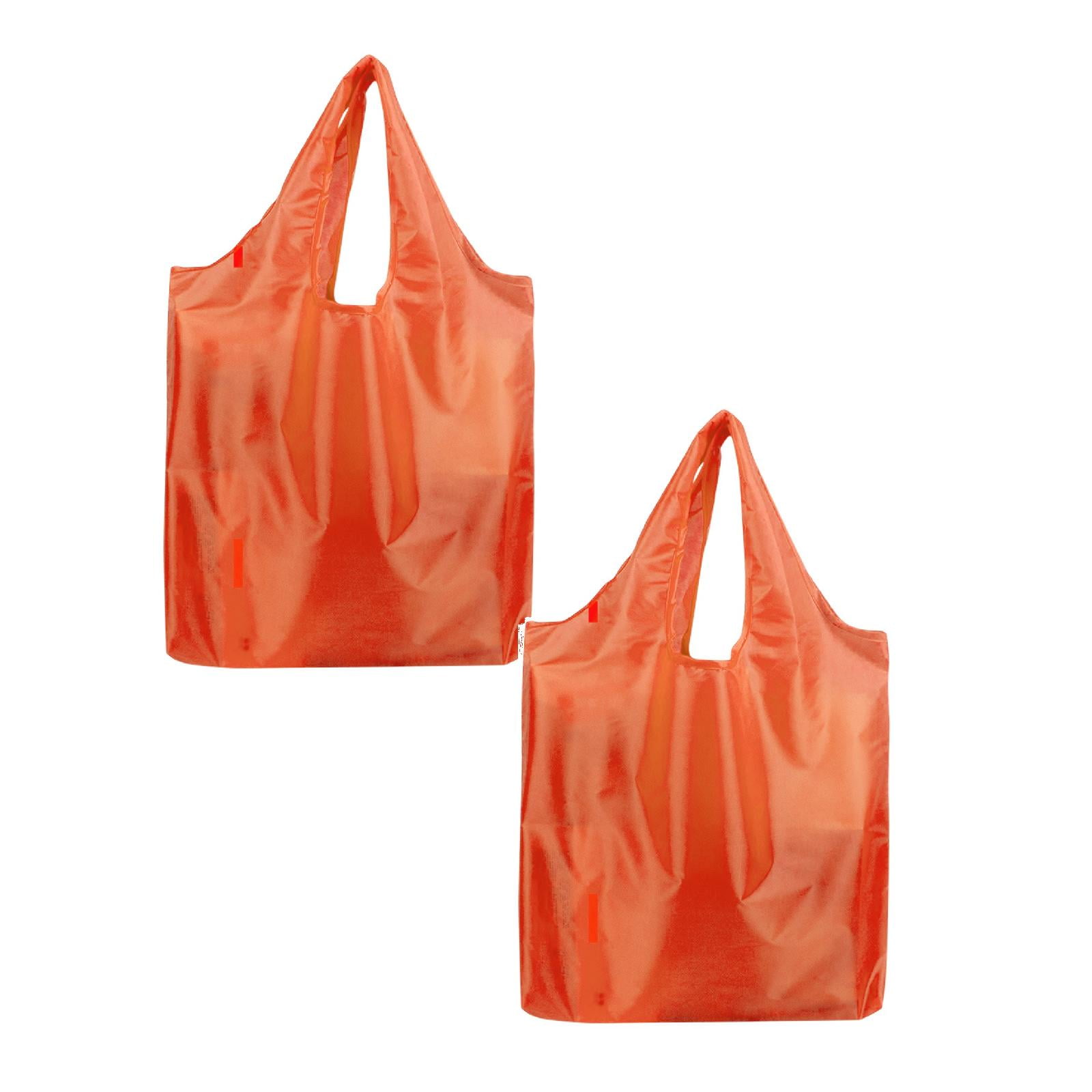 2pc Grocery Bags Heavy Duty Reusable Foldable Groceries Tote Bag