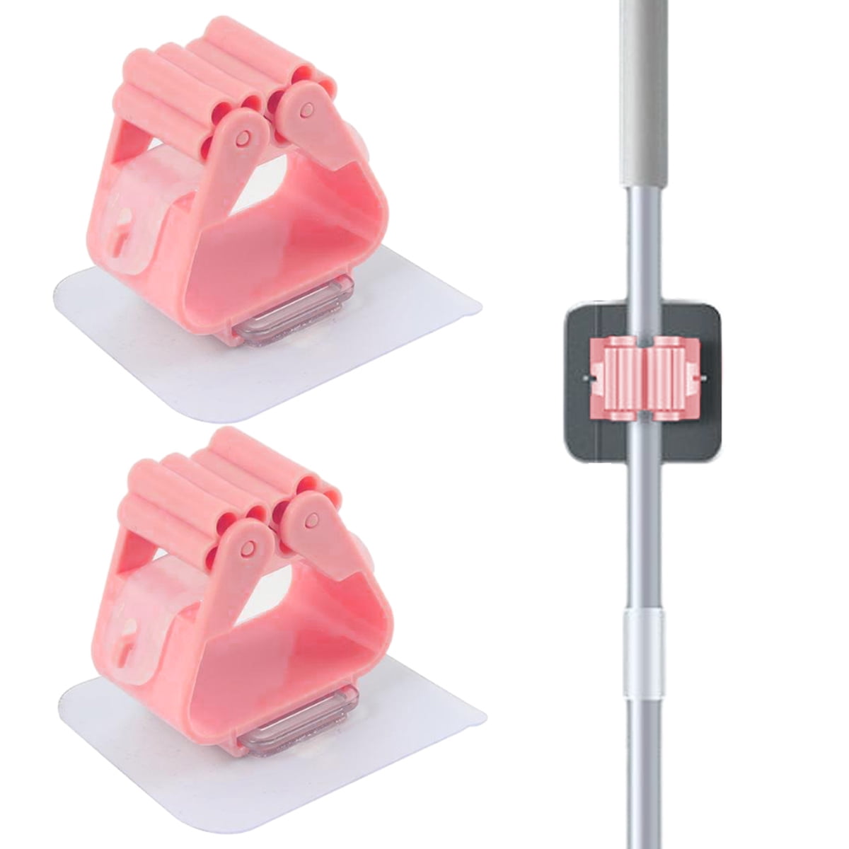 2PC Heavy Duty Garden Tool Organizer Rack Rake and Shovel Handle ...