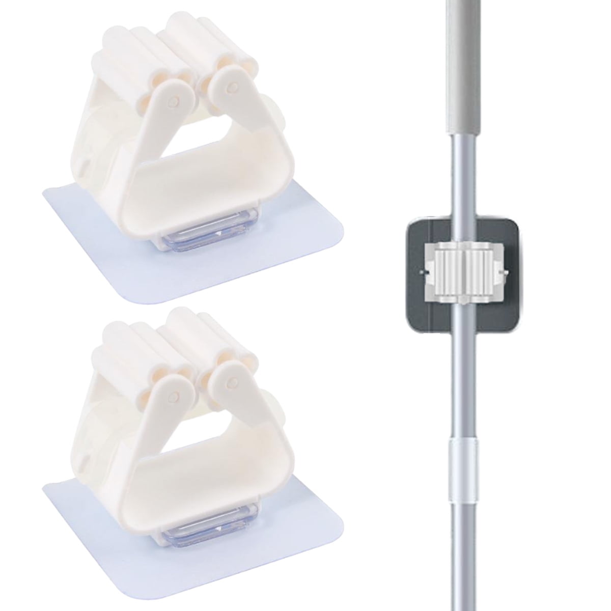 2PC Heavy Duty Garden Tool Organizer Rack Rake and Shovel Handle ...