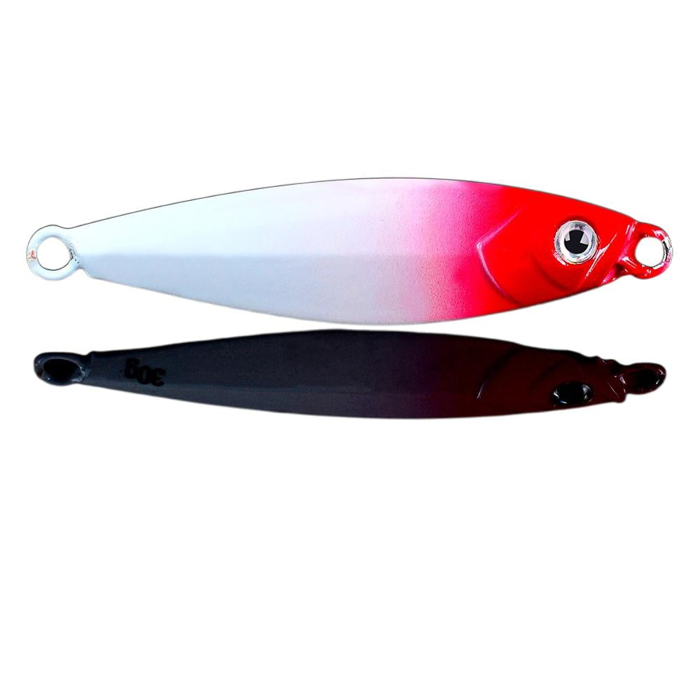 2PC Hook Metal Jigging Spinner Bait 7g/10g/15g/20g/30g Laser Fishing Casting Fishing Jig Metal ...