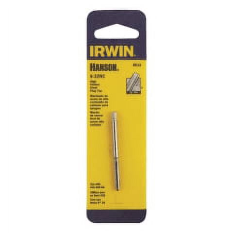 2PC Irwin Irwin - 8018 - Hanson High Carbon Steel SAE Plug Tap 6-32NC 1 ...