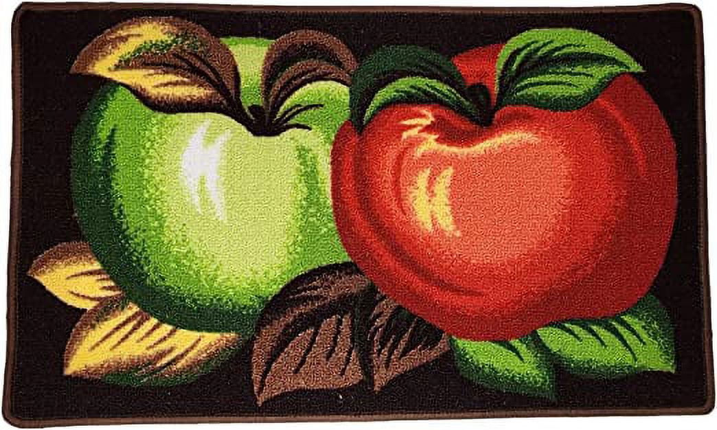 2PC KITCHEN RUG MIX APPLES - Walmart.com