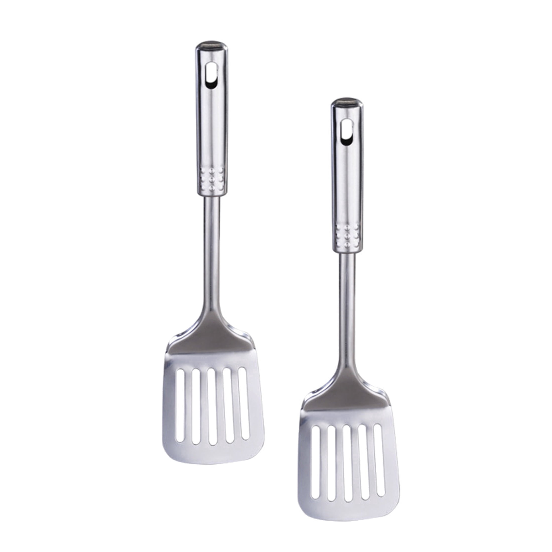 Kingfansion Slotted Turner Set of 2, Kitchen Cooking Steak Spatula ...