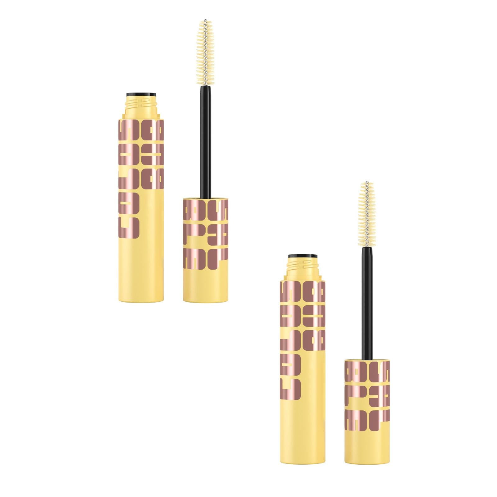 2PC MBL The Colossal Bubble Washable Mascara, Buildable Mascara Volume ...