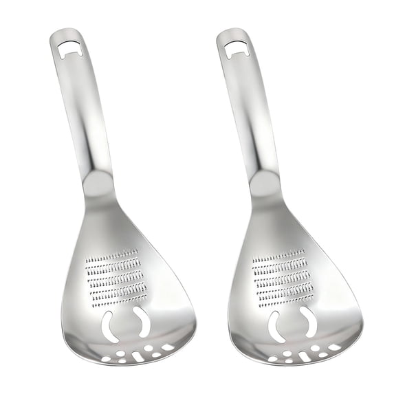 2PC Multi-Function Cooking Spoon with Potato Masher, Egg Yolk Separator ...