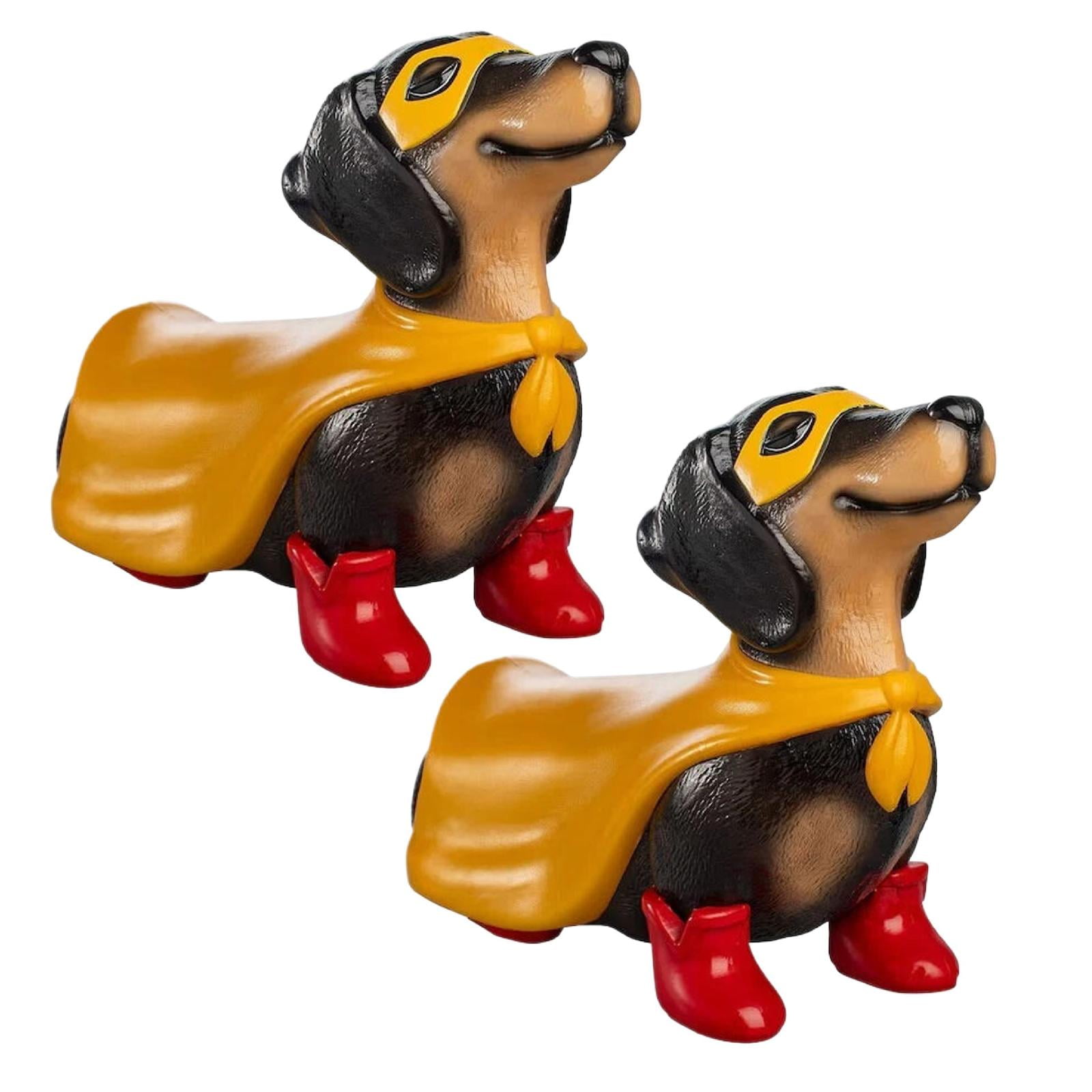 2PC New Arrivals 2025 Halloween Halloween Blow Mold Super Hero Dachsund ...