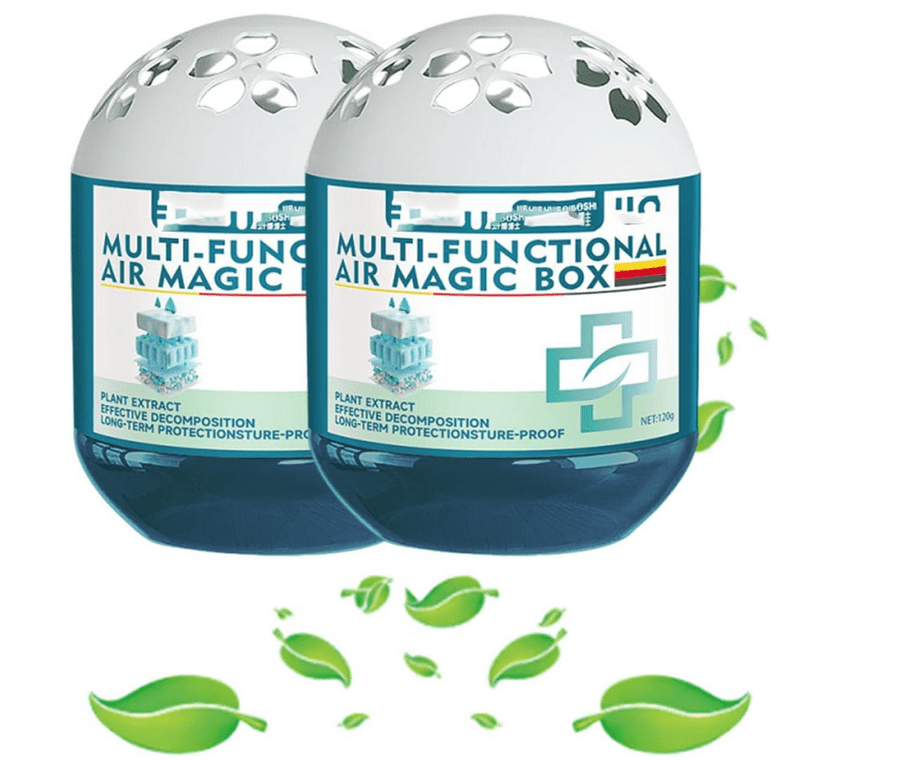 2PC New Indoor Air Purification Dust Removal Magic Box,Plant Extract ...