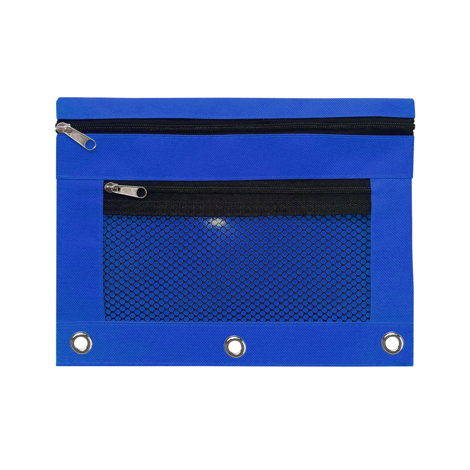 "Egzmbll 2PC Pencil Pouch, 3 Ring Zipper Pencil Pouches, Durable Cloth ...