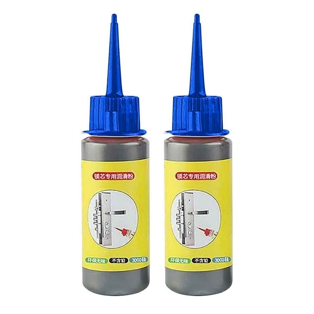 2PC Powdered Graphite Lubricant Small Tube, Graphite Powder For Locks ...