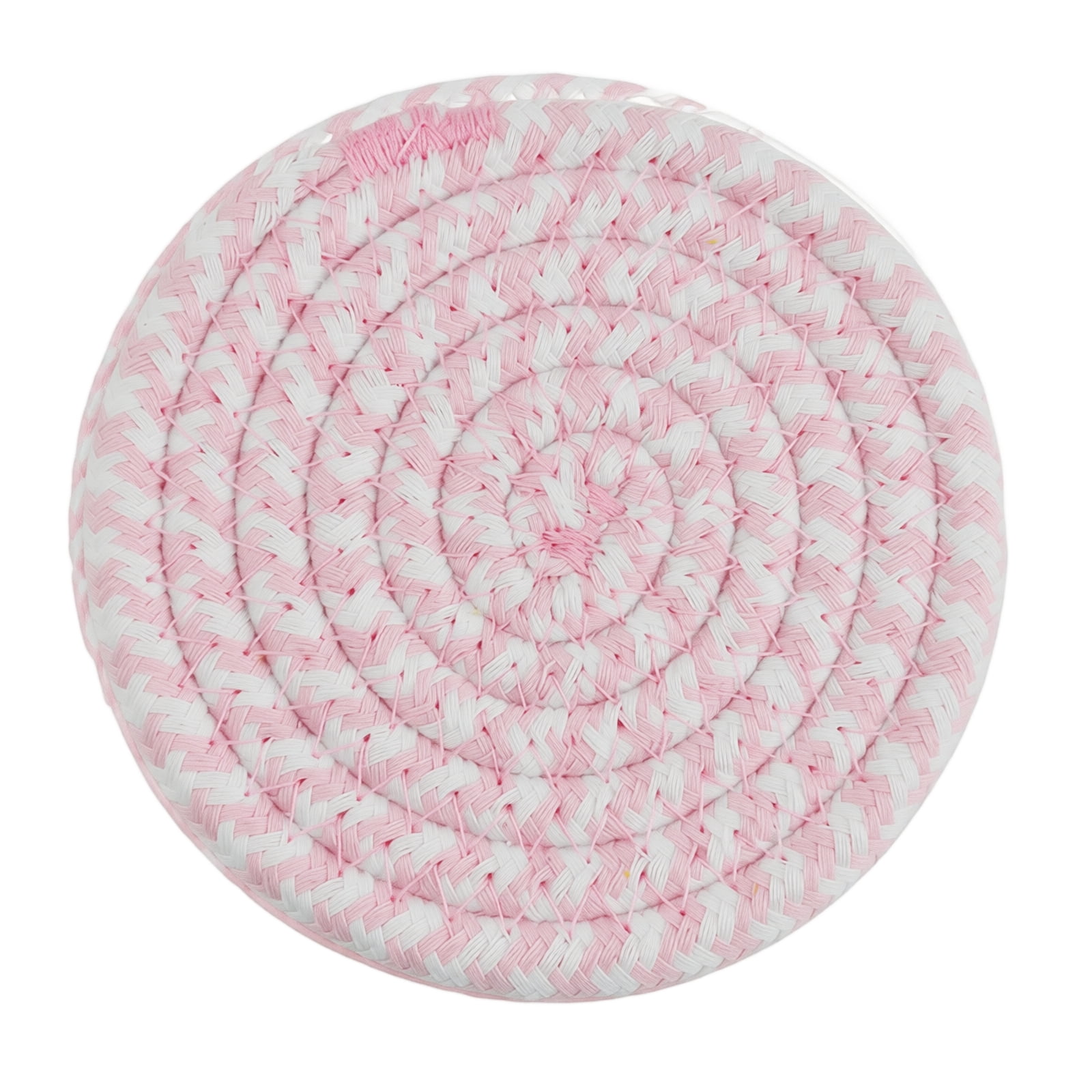 2PC R Minibee Round Woven Coasters 4.33 Inch Heat Resistant for Kitchen ...