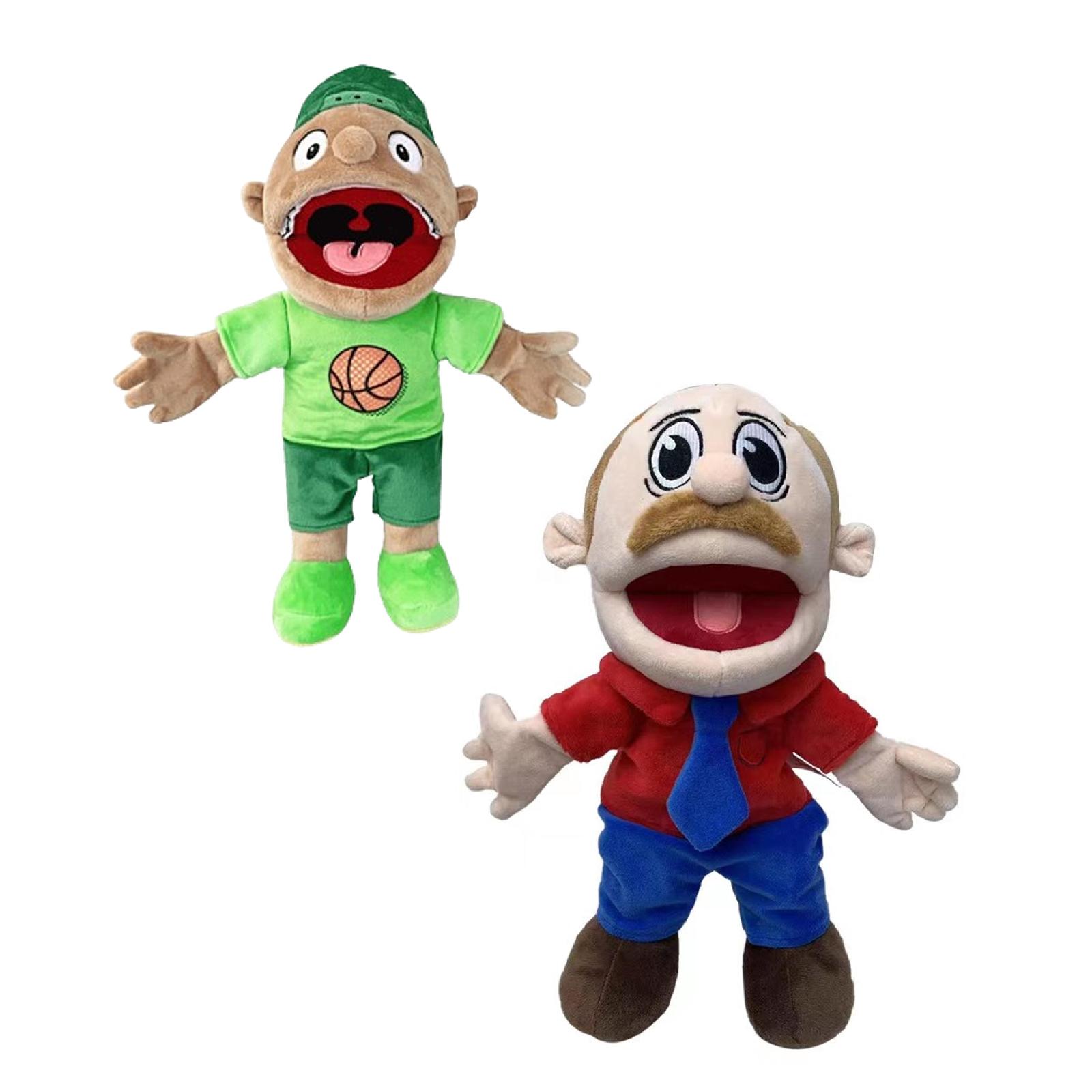 (2PC) SML Jefffrry Puppet Plush Toy, Jefffrry Sister/Mom/Dad Soft Plush ...