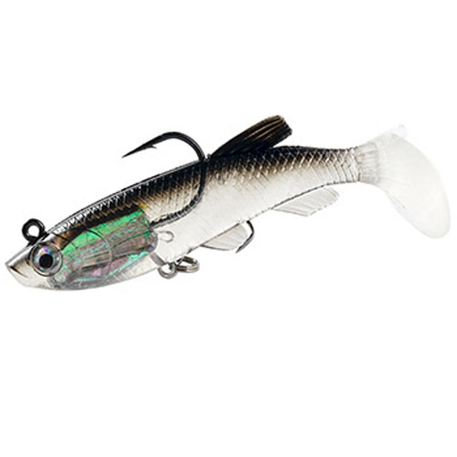 2PC Soft Lure With hook Spinner Bait 8.5cm 13g Fishing and Sinking ...