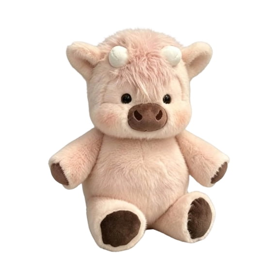 2PC Soft Stuffed Highland Cow Plush Toy 60cm with Safe Material & Great ...