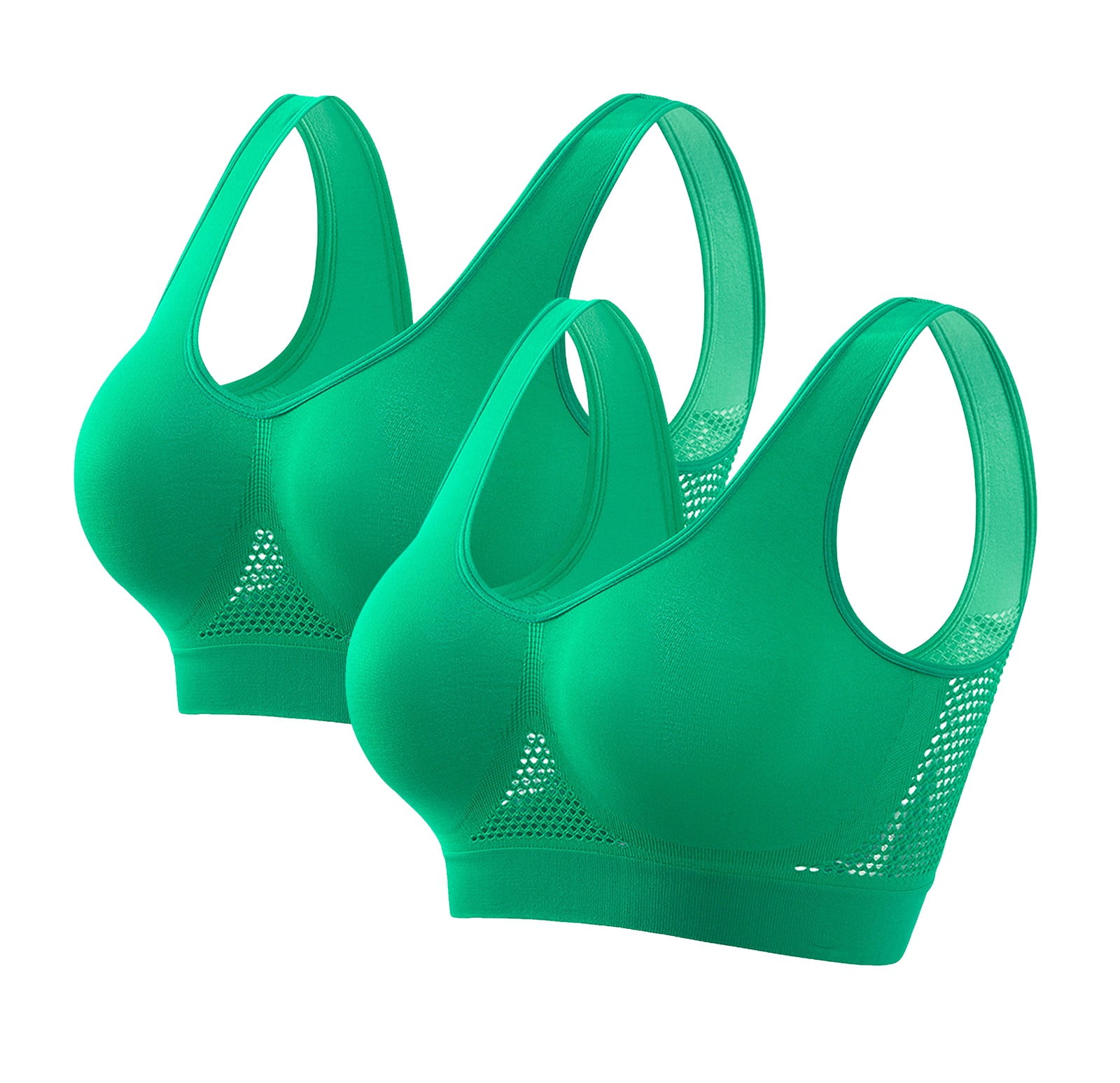 2PC Sport Bras for Women Womans Sports Bras Clearance Sports Bra Built ...