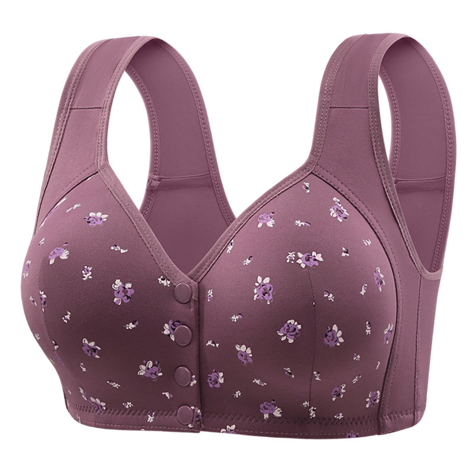 2PC Sports Bras for Women Adjustable Breathable without Steel Ring ...