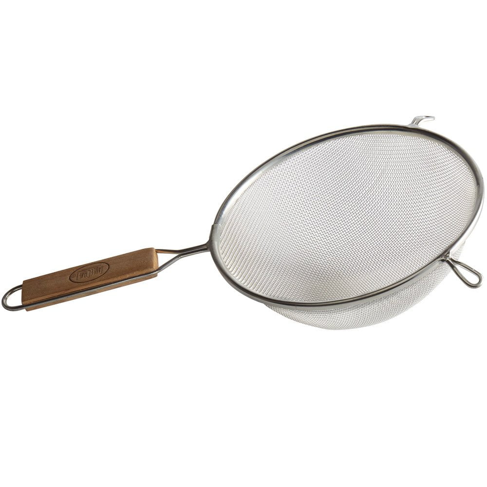 2PC Tablecraft 88 8" Medium Tin Single Mesh Strainer - Walmart.com