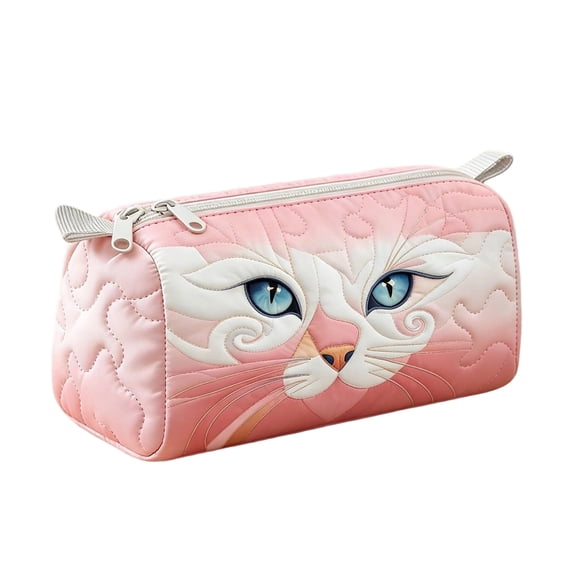 2PC U S Minibee Quilted Polyester Storage Pouch Multifunctional Makeup ...