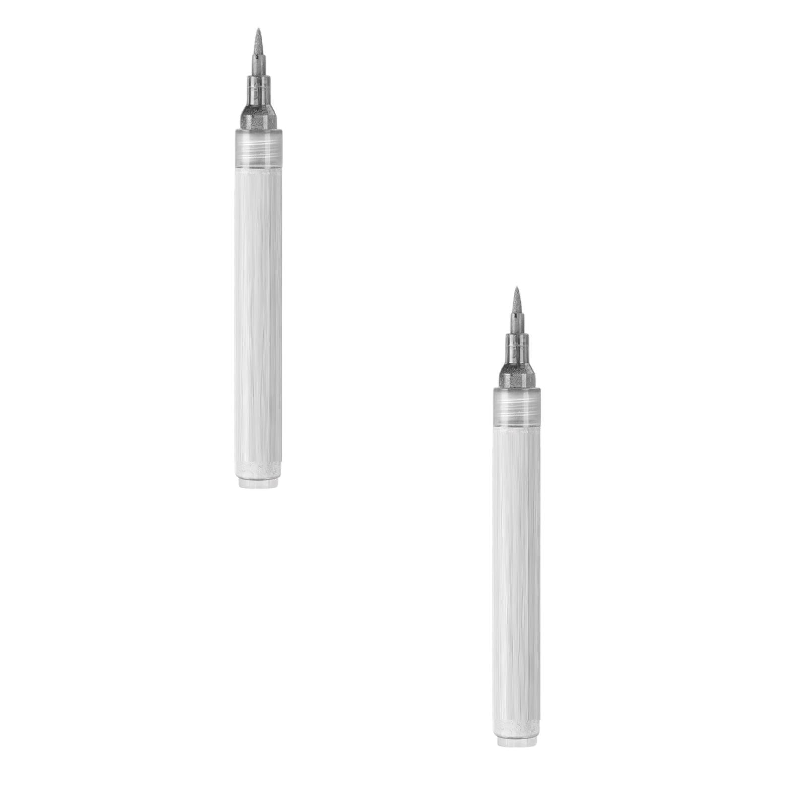 2PC Weatherproof Tombstone Paint Pen Permanent Marker for Grave Marker ...