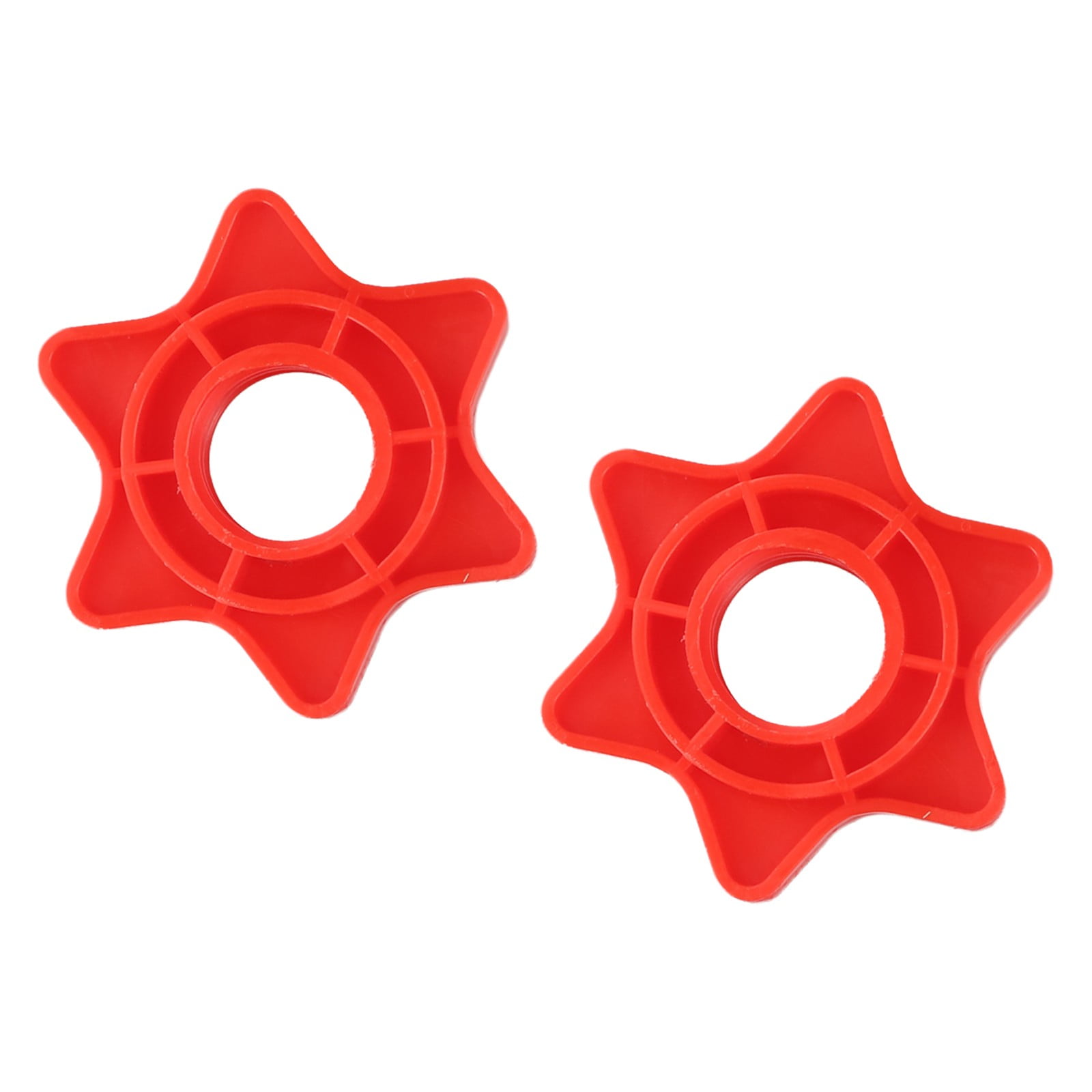 2PC Weight Check Nut Barbell Bar Clips Lock Screw Dumbbell Lock Collars ...