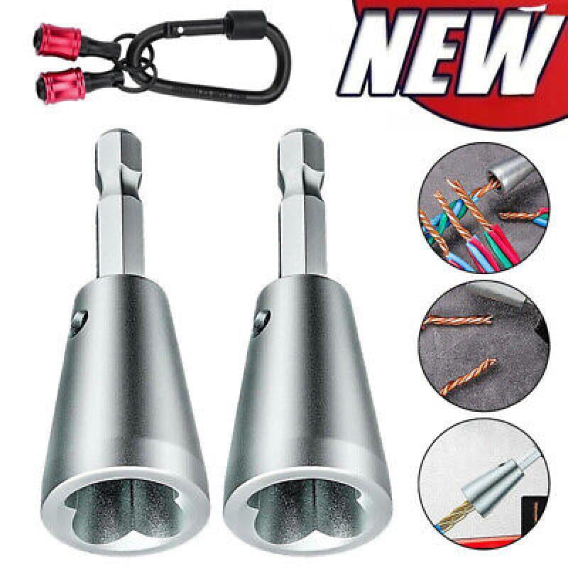 2PC Wire Nut Twisting Tool Wire Cable Twister for Electrical Power ...