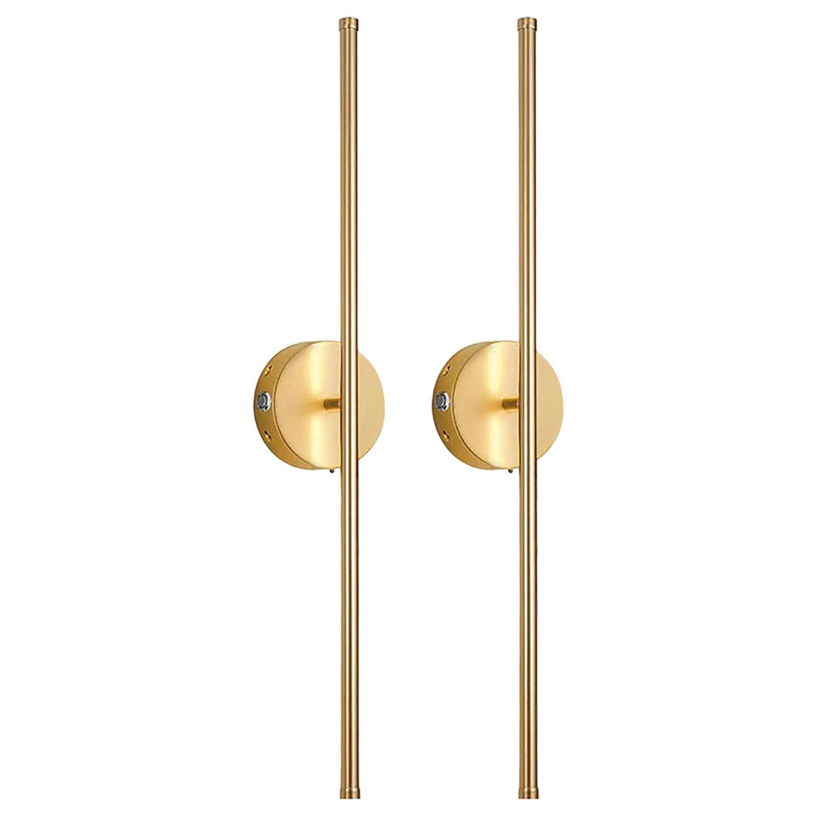 2PC Wireless LED Wall Light - Battery-Powered Magnetic Strip Light With ...