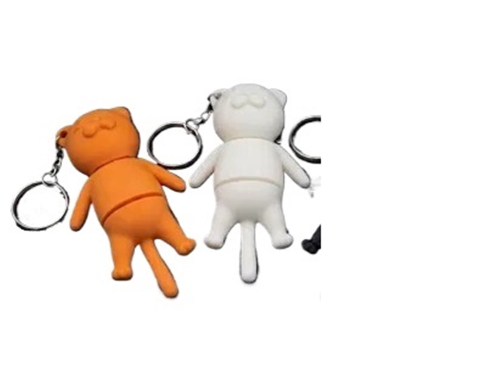 2PC movable cat keychain 3D printing - Walmart.com