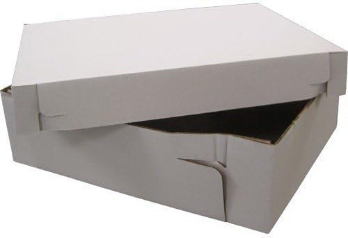 2PC16166(25PCS), 16x16x6-Inch 2-Piece Corrugated Cardboard Cake Boxes ...