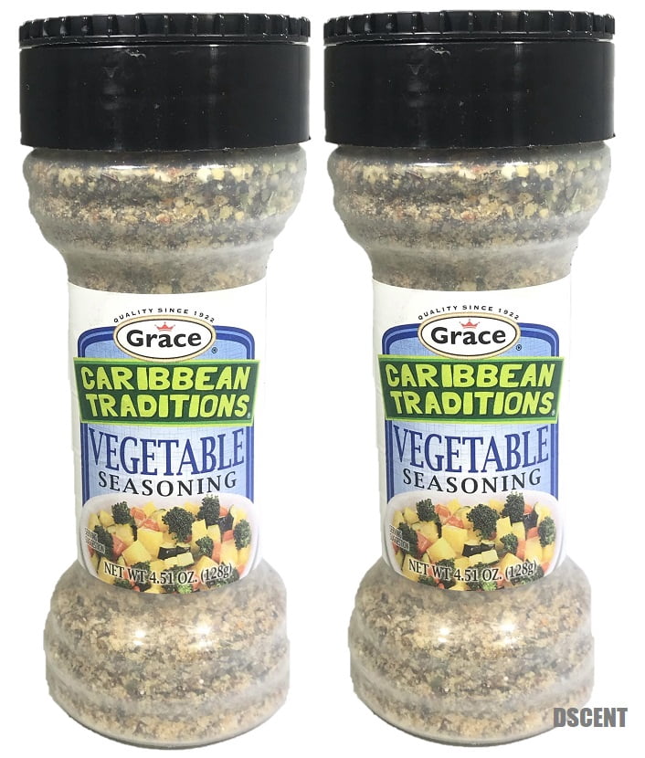2PCK Grace Caribbean Traditions Vegetable Seasoning Authentic Mix of ...