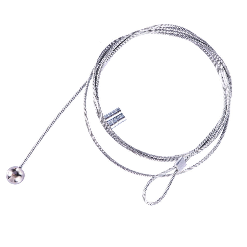 2PCS 1.5M Magnetic Photo Frame Wall Art Photo Display Rope Picture ...